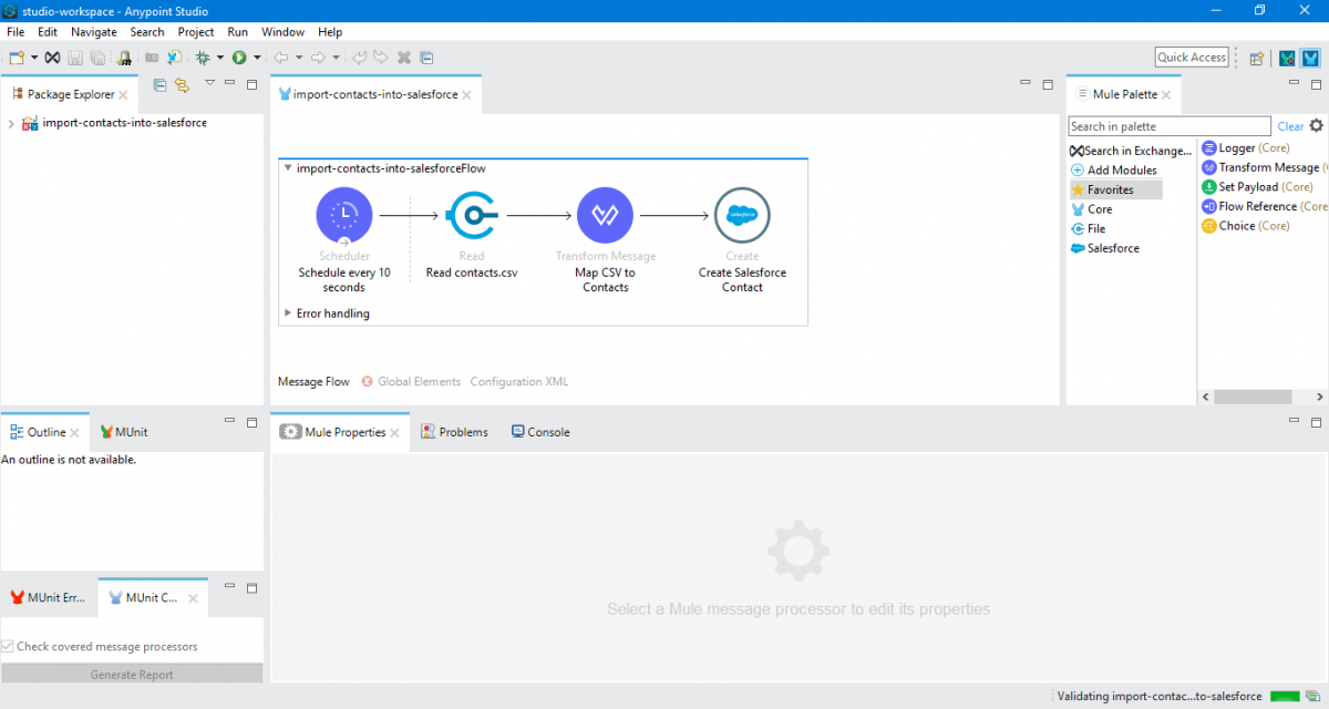 Salesforce MuleSoft Integration