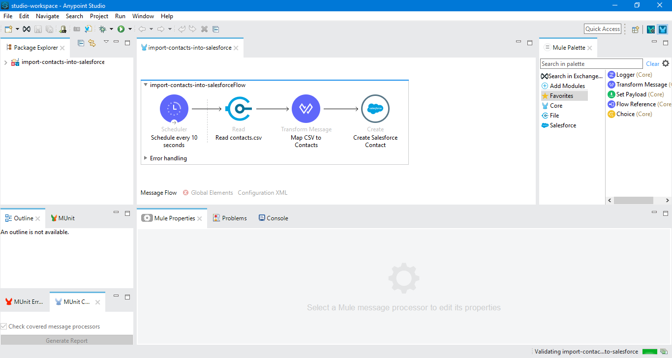 Salesforce MuleSoft Integration Salesforce MuleSoft Integration